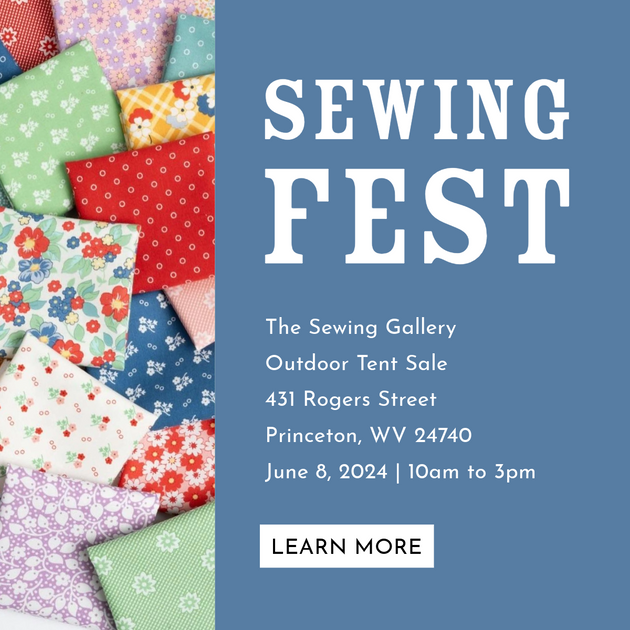 Sewing Fest June 8, 2024 at The Sewing Gallery