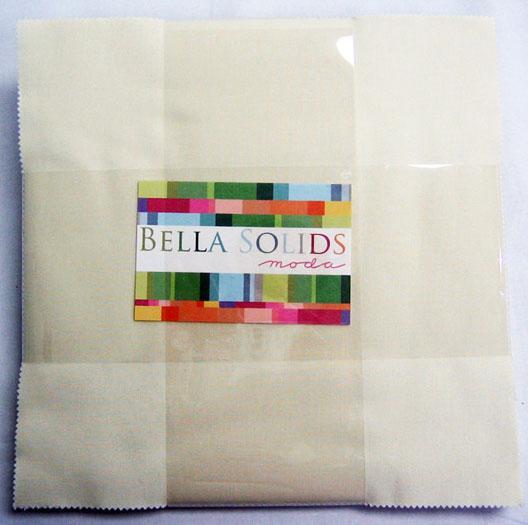 Bella Solids Layer Cake in Snow 9900LC 11 – The Sewing Gallery