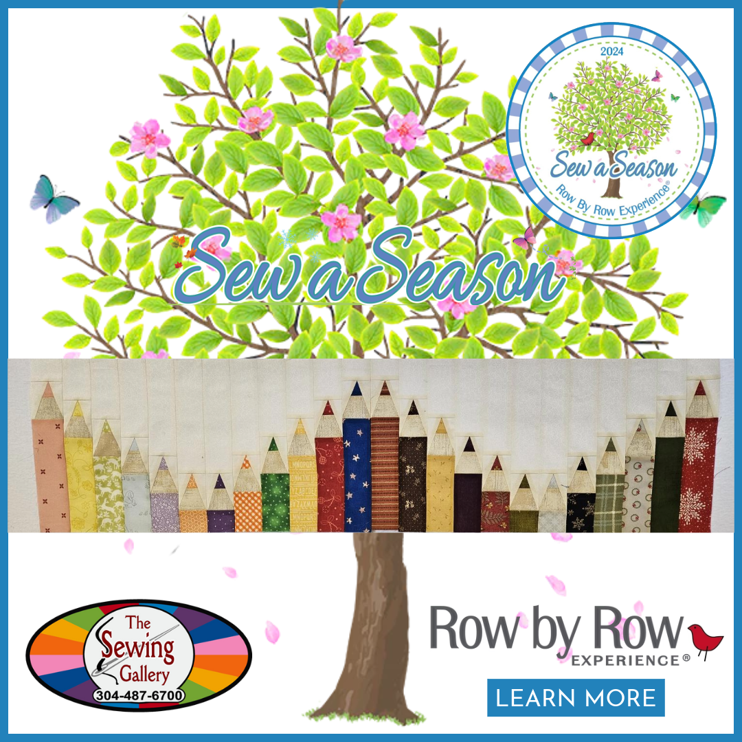 Row by Row Experience: Sew a Season (Begins June 1, 2024) – The Sewing ...