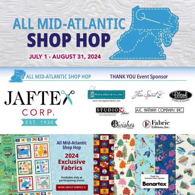 Save the Date: All Mid-Atlantic Shop Hop (July 1 - August 31, 2024 ...