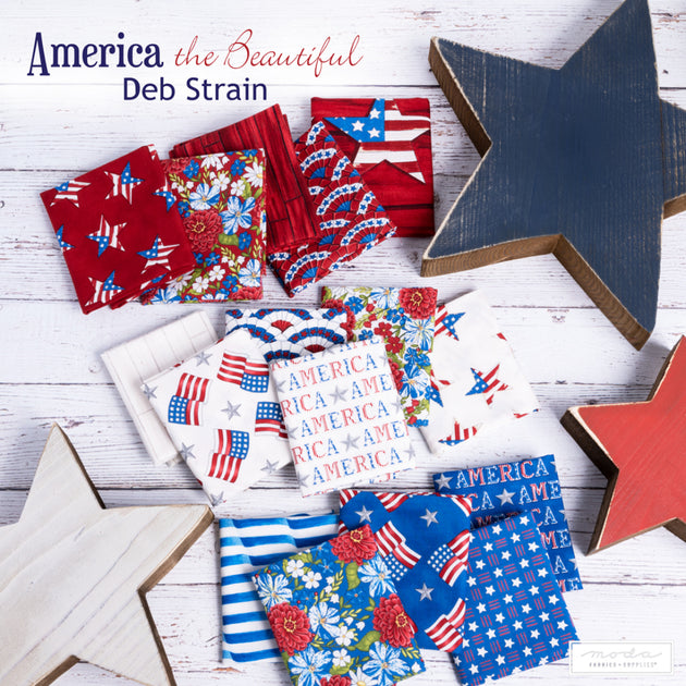 America The Beautiful by Deb Strain for Moda Fabrics – The Sewing Gallery