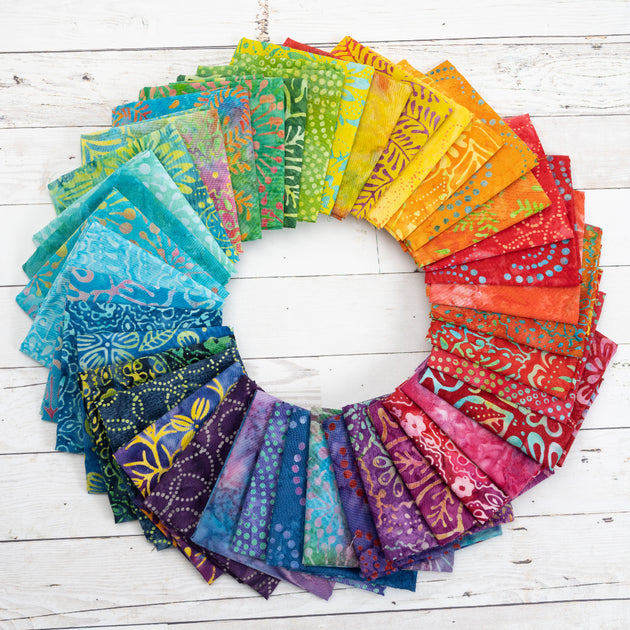 Bermuda Batiks by Moda Fabrics – The Sewing Gallery