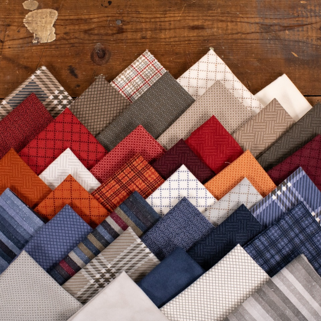 Prairie Gatherings Flannels by Primitive Gatherings for Moda Fabrics ...