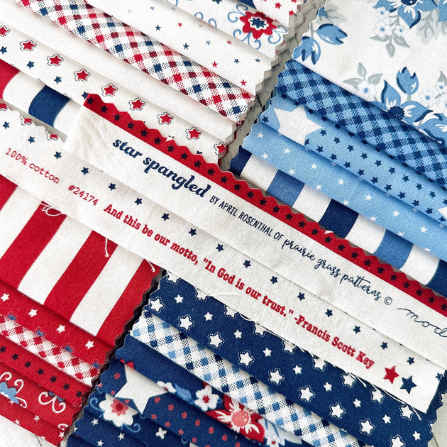 Star Spangled by April Rosenthal for Moda Fabrics – The Sewing Gallery