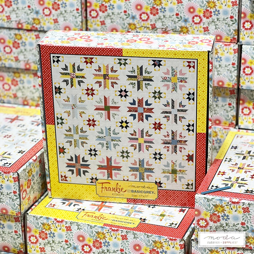 Frankie Quilt Kit by Basic Grey - 77 x 77 inches – The Sewing Gallery
