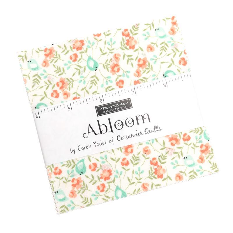 Abloom Charm Pack by Corey Yoder of Coriander Quilts – The Sewing Gallery