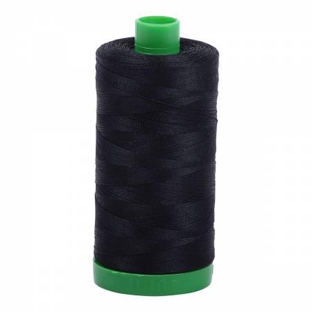 Aurifil Mako Cotton Thread Solid 40wt 1422yds Black – The Sewing Gallery