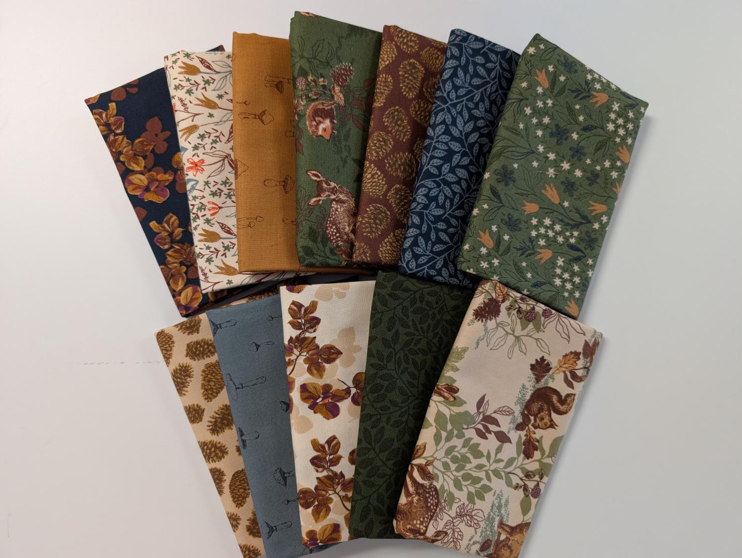 Autumn Forest 12 Fat Quarter Bundle – The Sewing Gallery