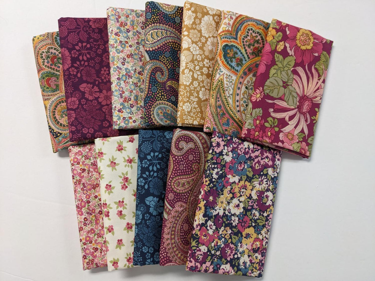 Chelsea Garden 12 Fat Quarter Bundle - Moda – The Sewing Gallery