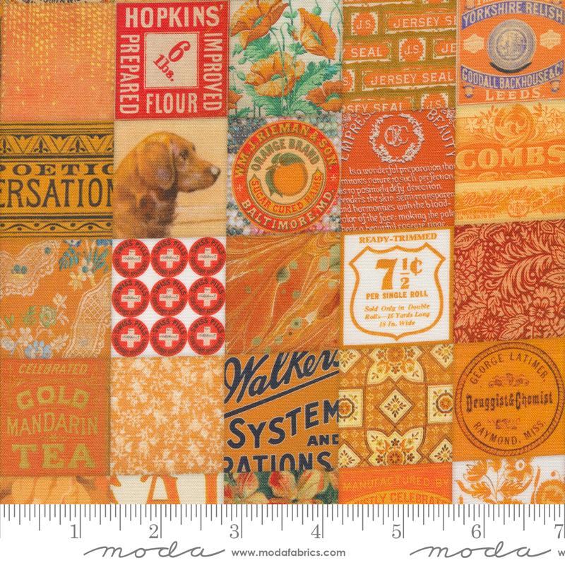 Curated in Color - Orange Patchwork – The Sewing Gallery