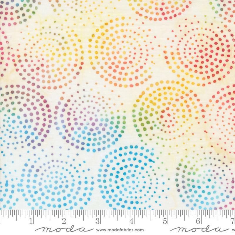 Echo Batiks - Rainbow Cream Swirl Dots – The Sewing Gallery