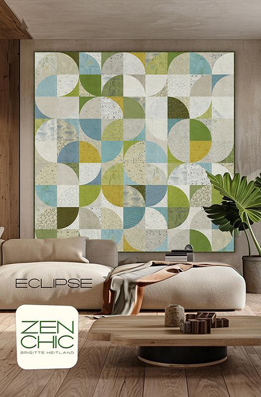 Eclipse Quilt Pattern by Zen Chic – The Sewing Gallery
