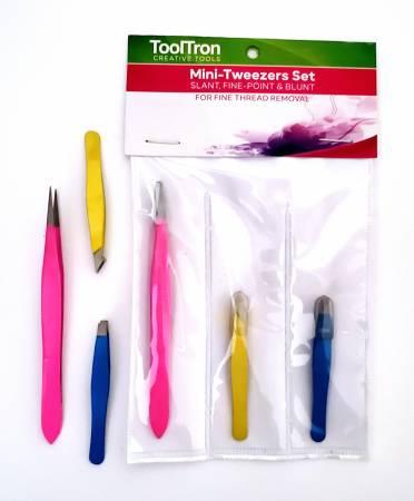 Mini Tweezers 3pc Set # TT00928 – The Sewing Gallery