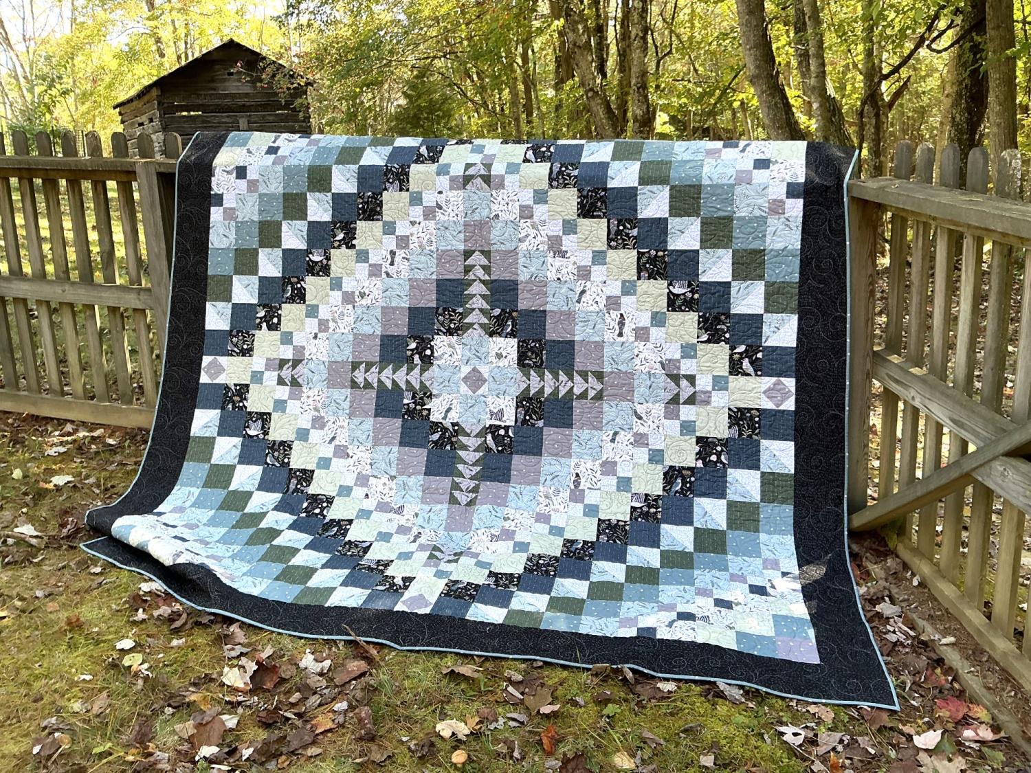 Pacific Flyway Quilt Pattern by Flabby Tabby Designs - Queen – The Sewing Gallery
