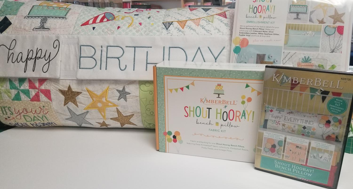 Shout Hooray Bench Pillow Bundle – The Sewing Gallery