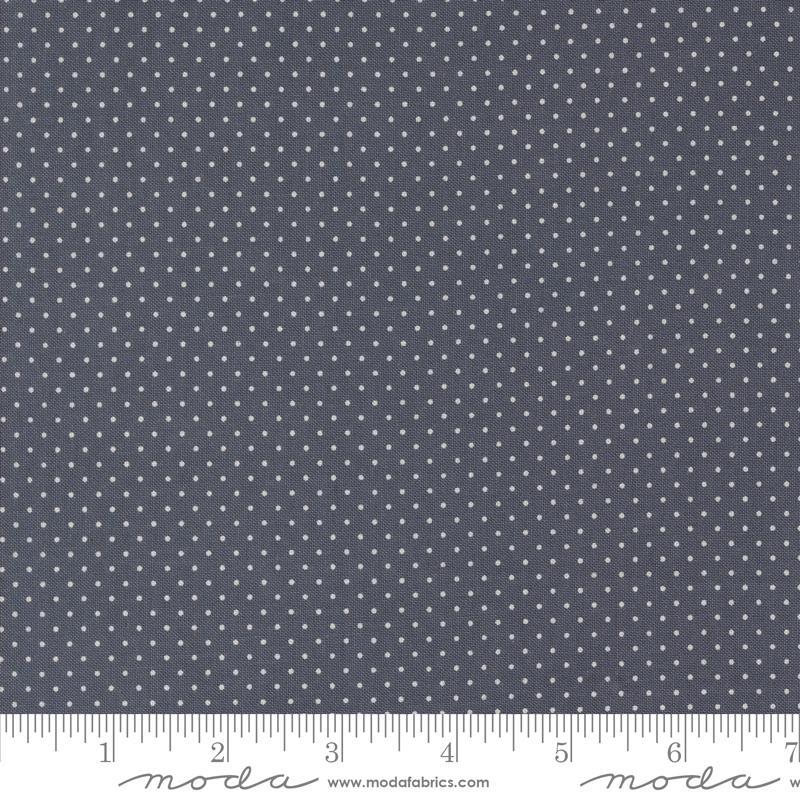 Sun Drenched - Tiny Dots in Indigo – The Sewing Gallery