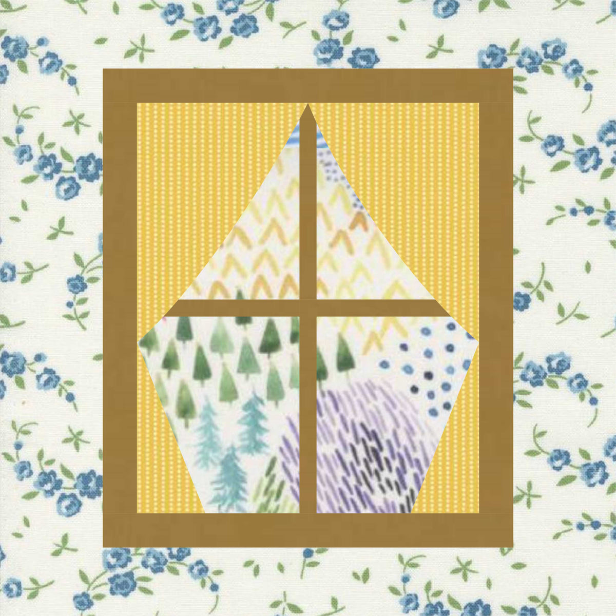 View From My Window - Row By Row 2025 KIT - The Great Outdoors – The ...