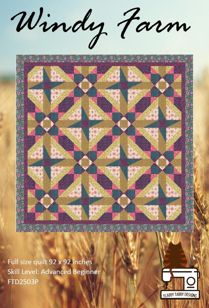 Windy Farm Quilt Pattern by Flabby Tabby Designs – The Sewing Gallery