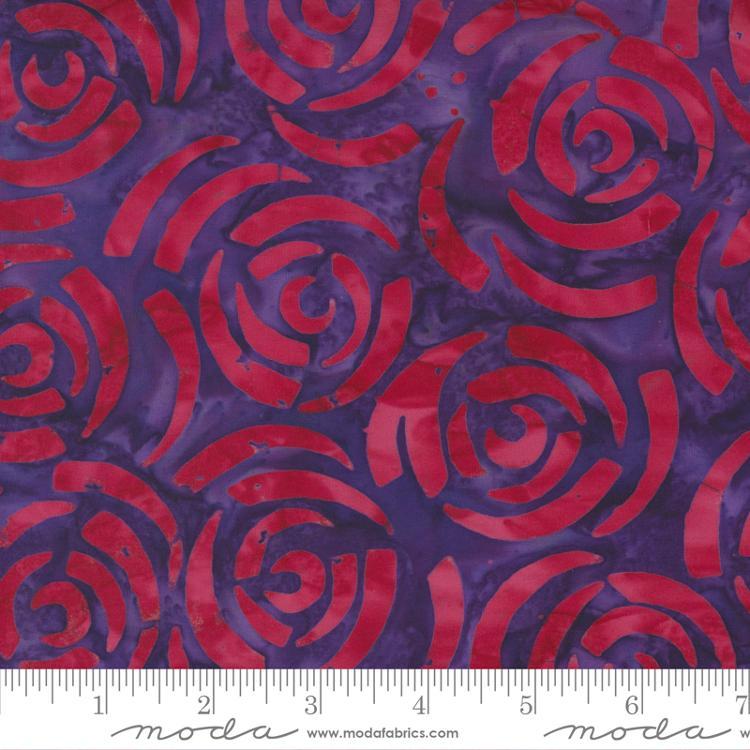 Bossa Nova Batiks Grape Roses – The Sewing Gallery