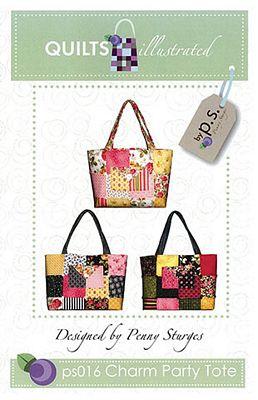 Charm Party Tote Pattern – The Sewing Gallery