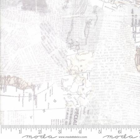 Compositions Maps White – The Sewing Gallery