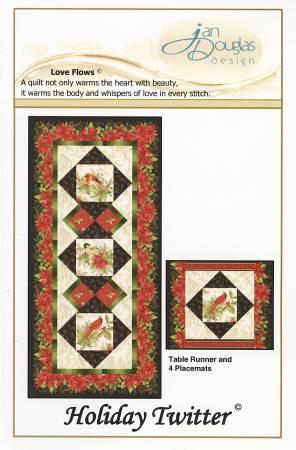 Holiday Twitter Table Runner and Placemats Pattern – The Sewing Gallery