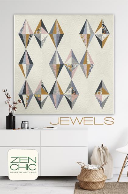 Jewels Quilt Pattern by Zen Chic - Celestial – The Sewing Gallery