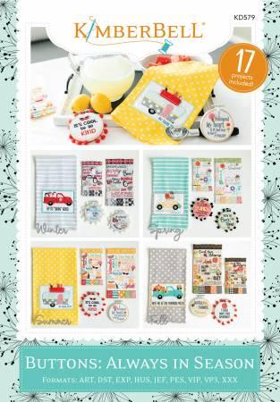 KB Buttons Always in Season CD – The Sewing Gallery
