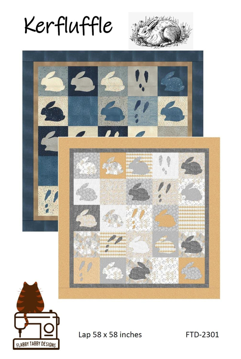 Kerfluffle Quilt Pattern by Flabby Tabby Designs – The Sewing Gallery