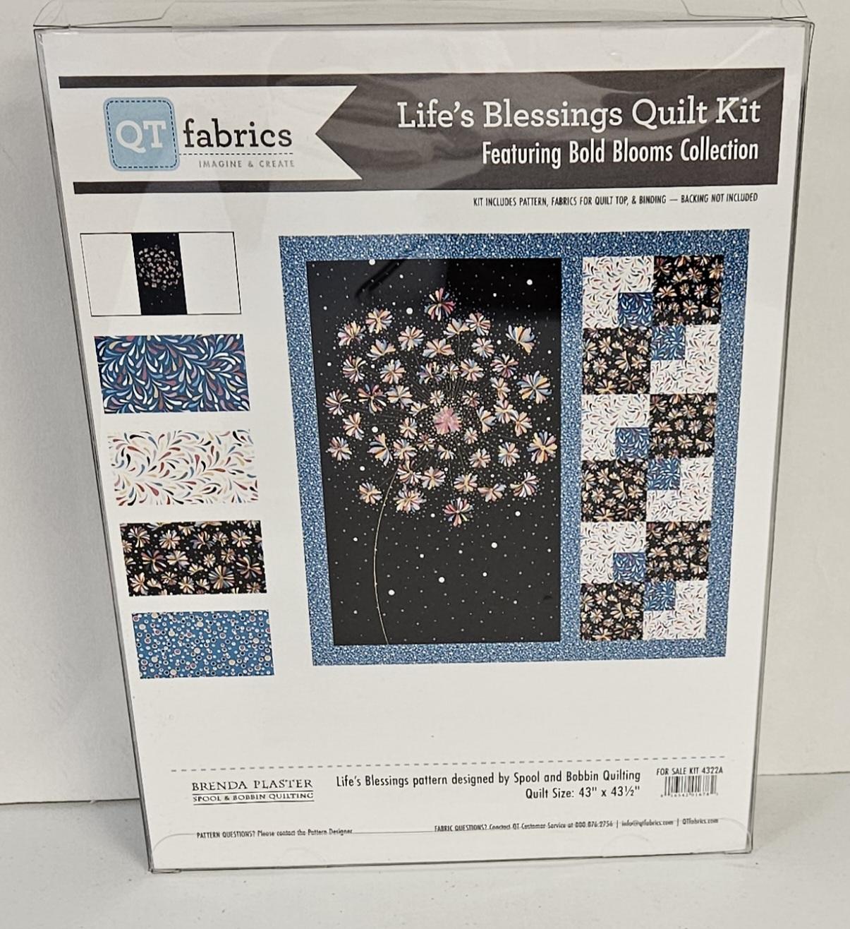 Life's Blessing Quilt Kit – The Sewing Gallery