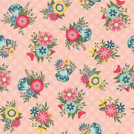 Pink Lattice Floral – The Sewing Gallery