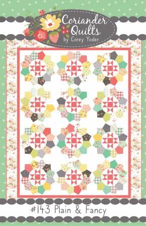 Plain & Fancy Quilt Pattern 52 x 66 – The Sewing Gallery