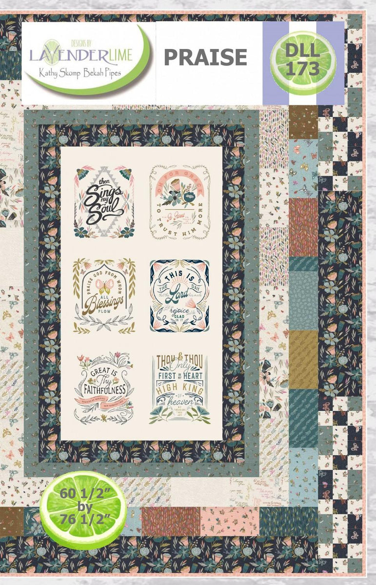Praise Quilt Pattern By Lavender Lime for Songbook – The Sewing Gallery
