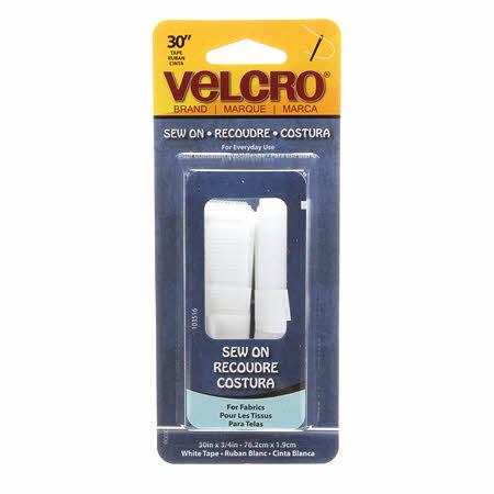 Velcro White Sew On – The Sewing Gallery